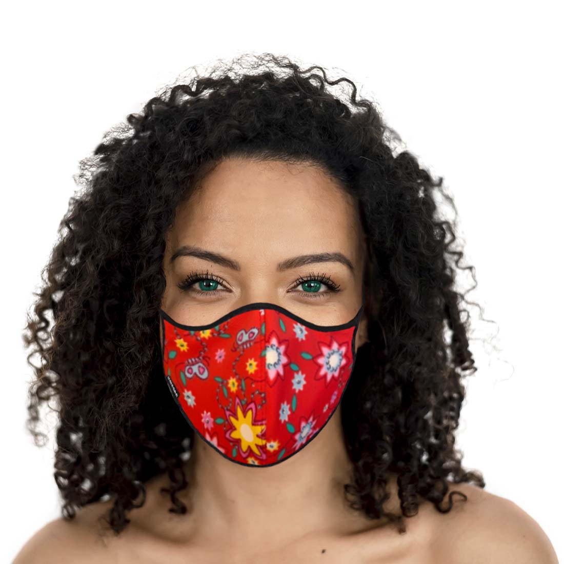 Unicorn Mask Festive Red - ASTM F3502 Mask Reusable 3-ply – Unicorn ...