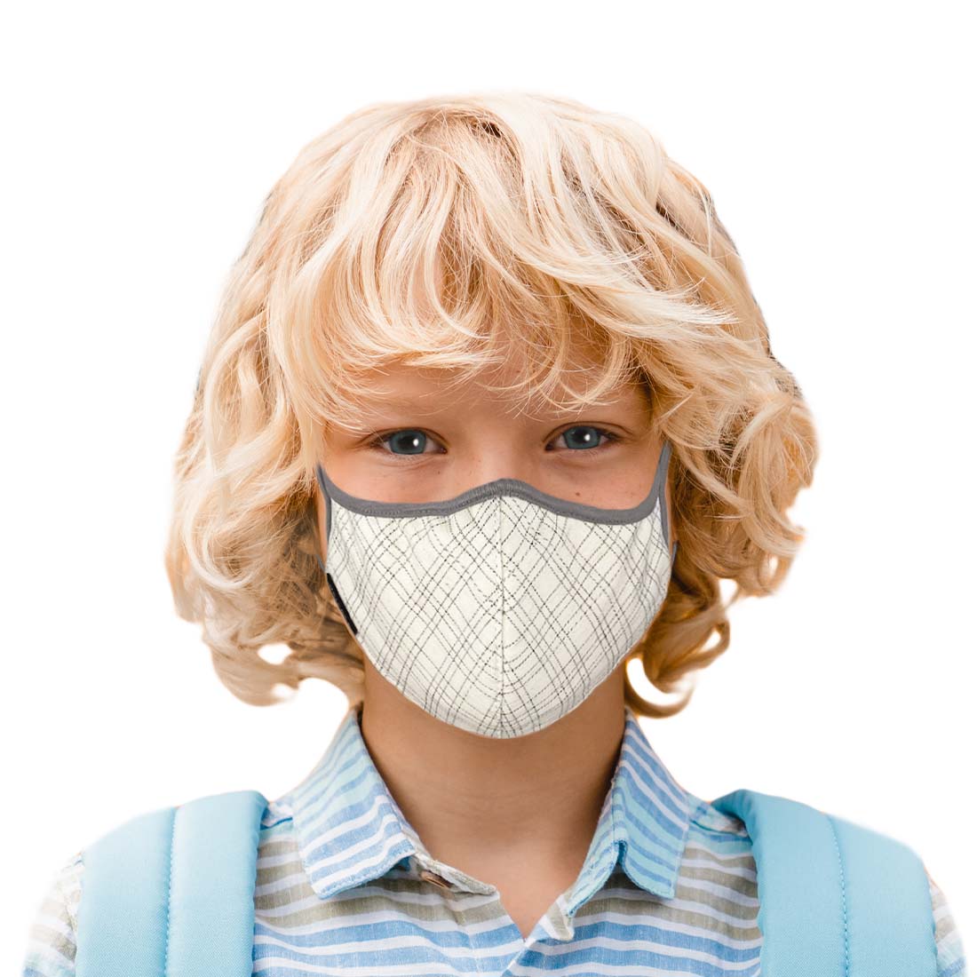 ASTM F3502 Kids Mask Reusable 3-ply - Unicorn Mask Unity Stars ...